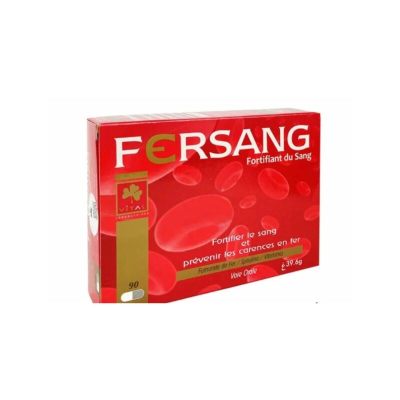 VITAL FERSANG Fortifiant du Sang – 90 Gelules - Parafarabi